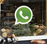 Whats App Logo Sticker - TenStickers