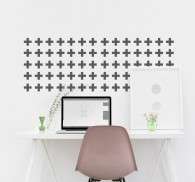 Autocolante decorativo de cruzes - TenStickers