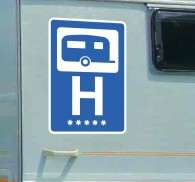 Caravan Sticker - TenStickers