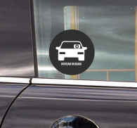 Auto sticker camera dashboard - TenStickers