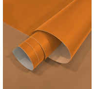 Mat oranje Meubelsticker - TenStickers