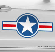 US Air Force logo - TenStickers