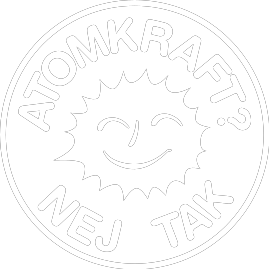 Nej tak til atomkraft t-shirt - TenStickers
