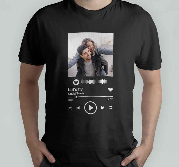 Spotify best friend tribute mother and daughter t-shirt