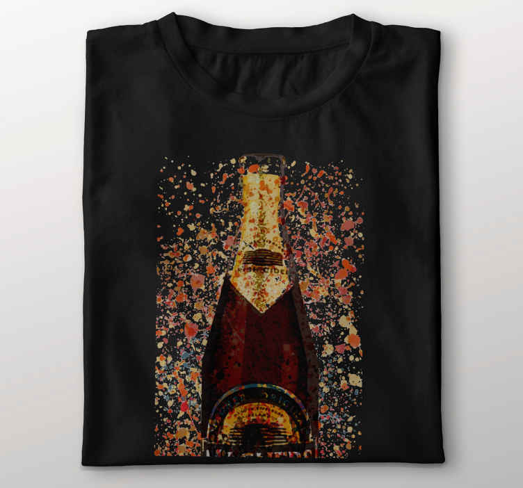 Cider Art Splash t-shirt - TenStickers