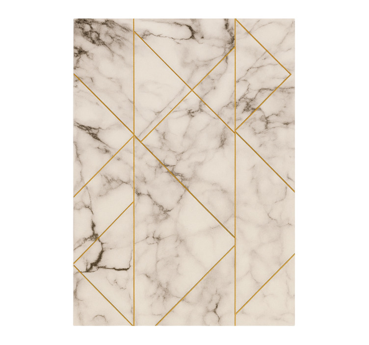 Vinyl Teppich Marmor gitter elegantes design