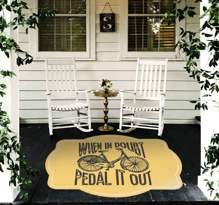 Motivational phrase text bespoke rugs - TenStickers