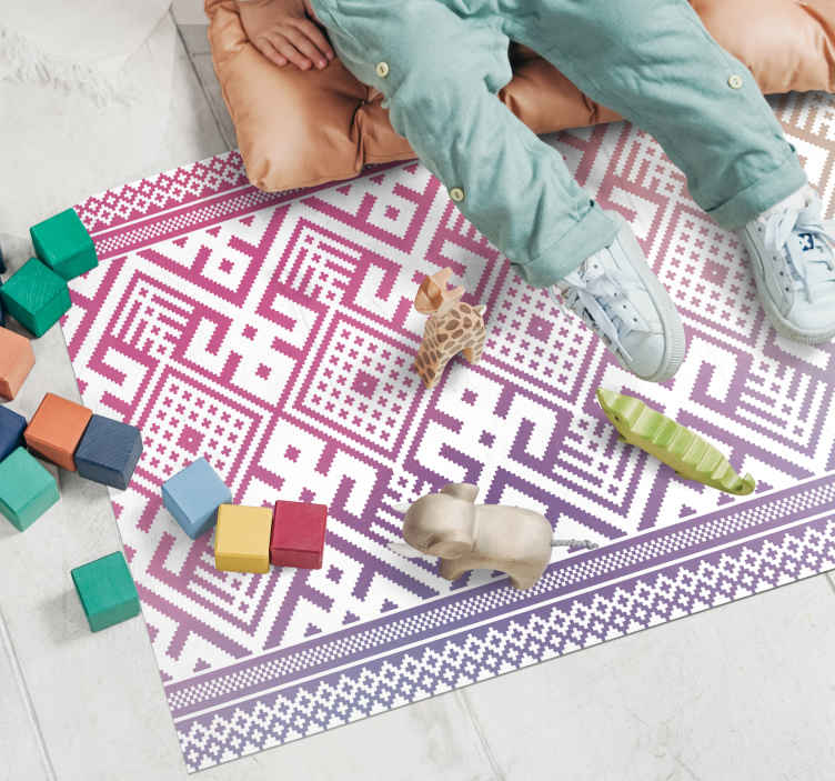 Geometric Playtime kids carpet