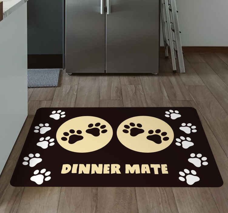 Dinner mate animal mat - TenStickers