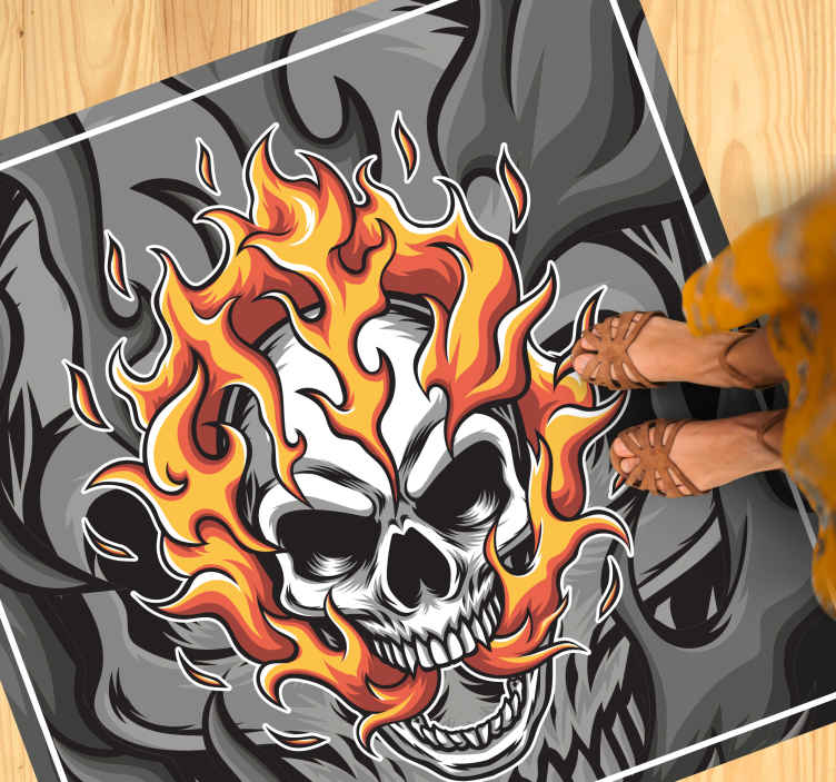 Tapetes contemporâneos de estilo cartoon de bandeira de raça - TenStickers