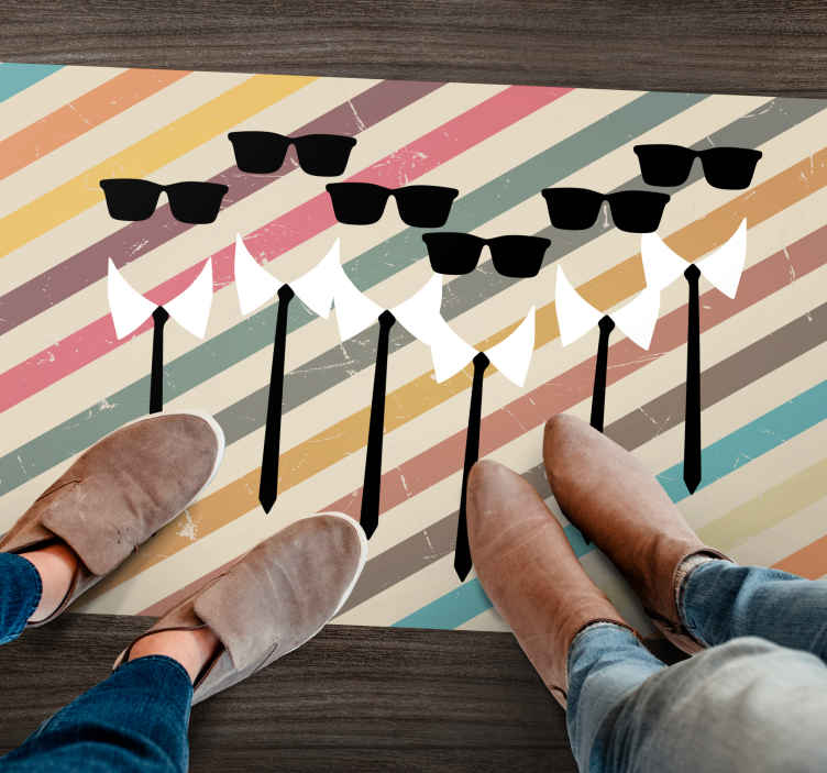 Dapper Group Attire event carpet