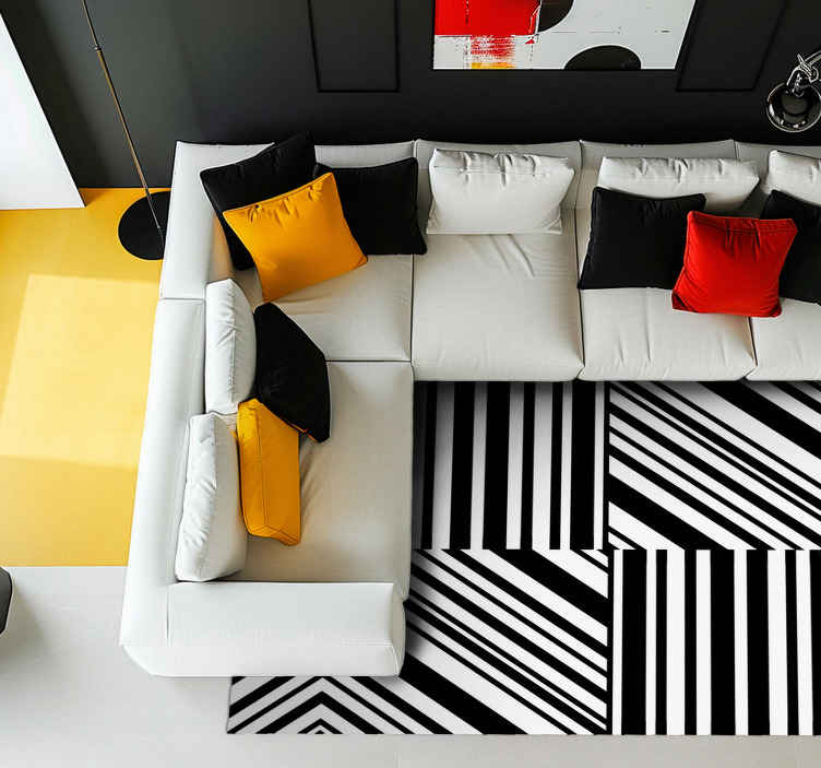 Bold Striped Pattern stripes rug