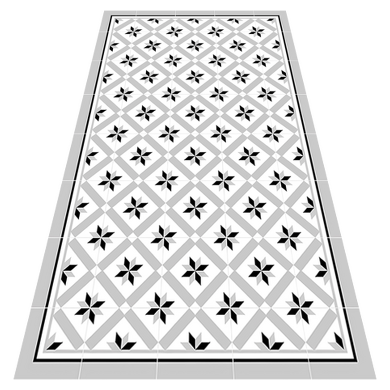 Hydraulic Grey kitchen mat