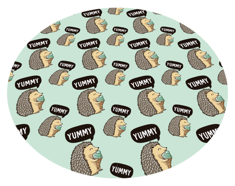 Covor de vinil pentru copii deliciul ariciului