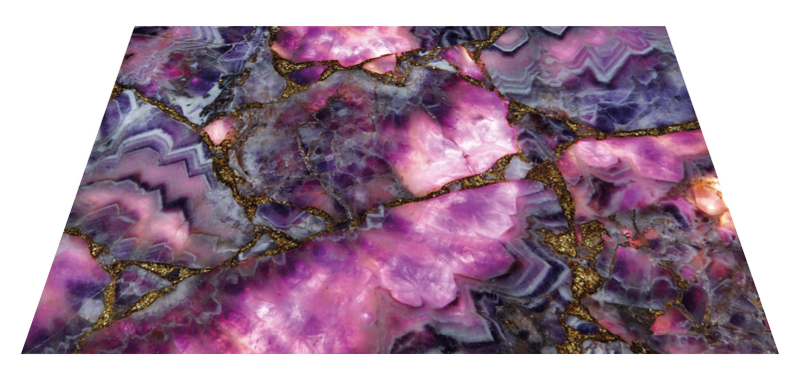 Stein gulv i mineral marmor - Tenstickers