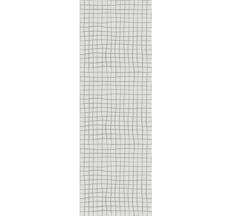 Grid pattern motif textured wallpaper