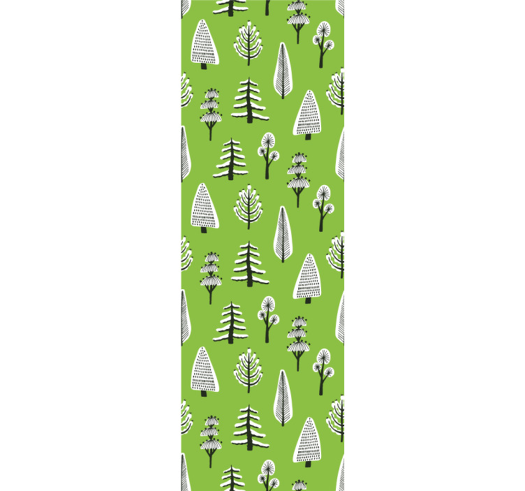 Green Tree Arrangement nature wallpaper