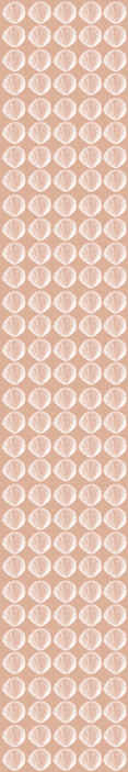 Retro Seashell Pattern beige Seashell wallpaper - TenStickers