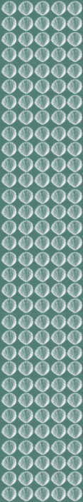Retro Seashell Pattern Seashell wallpaper - TenStickers