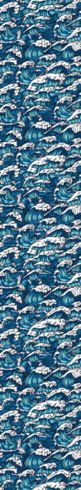 Wild Waves Scenery Wallpaper - TenStickers