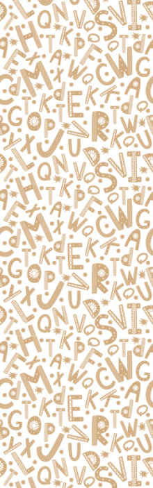 Alphabet Pattern text wallpaper