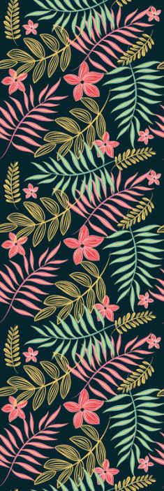 Botanical Patterns leaf wallpaper