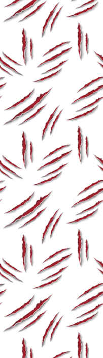 Varulvar streckes spooky tapet - Tenstickers