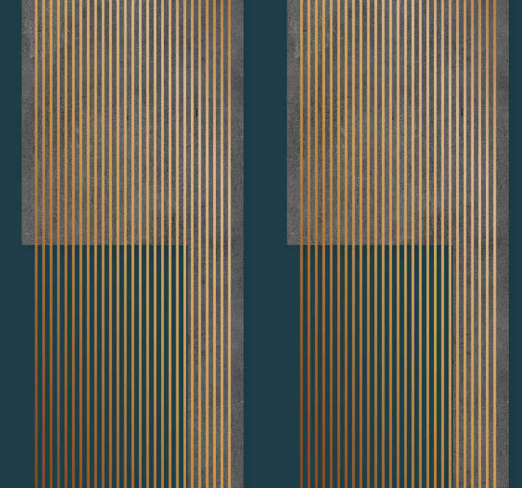 Luxury stripes Office Wallpaper for wall - TenStickers