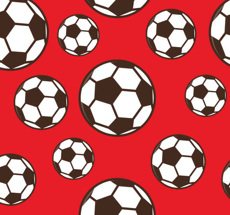 Soccer Pattern Play wallpaper childrens room