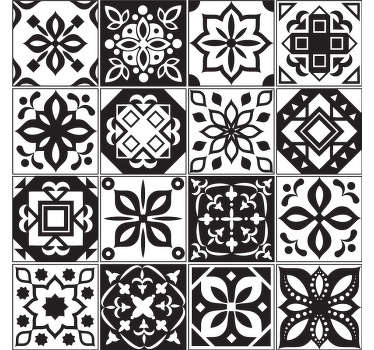 Díszítő mintás háttérképek - TenStickers