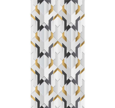 Triangle Pattern Wallpapers - TenStickers