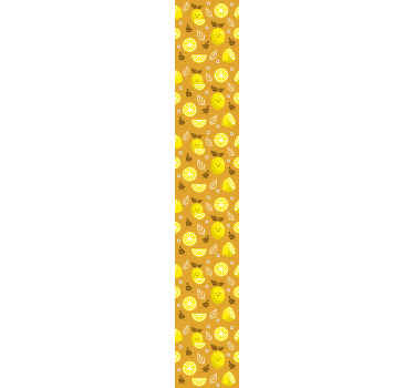 Roliga gula tapeter för ditt hem - Tenstickers