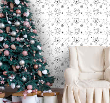 Festlige tapet jul produkter - Tenstickers
