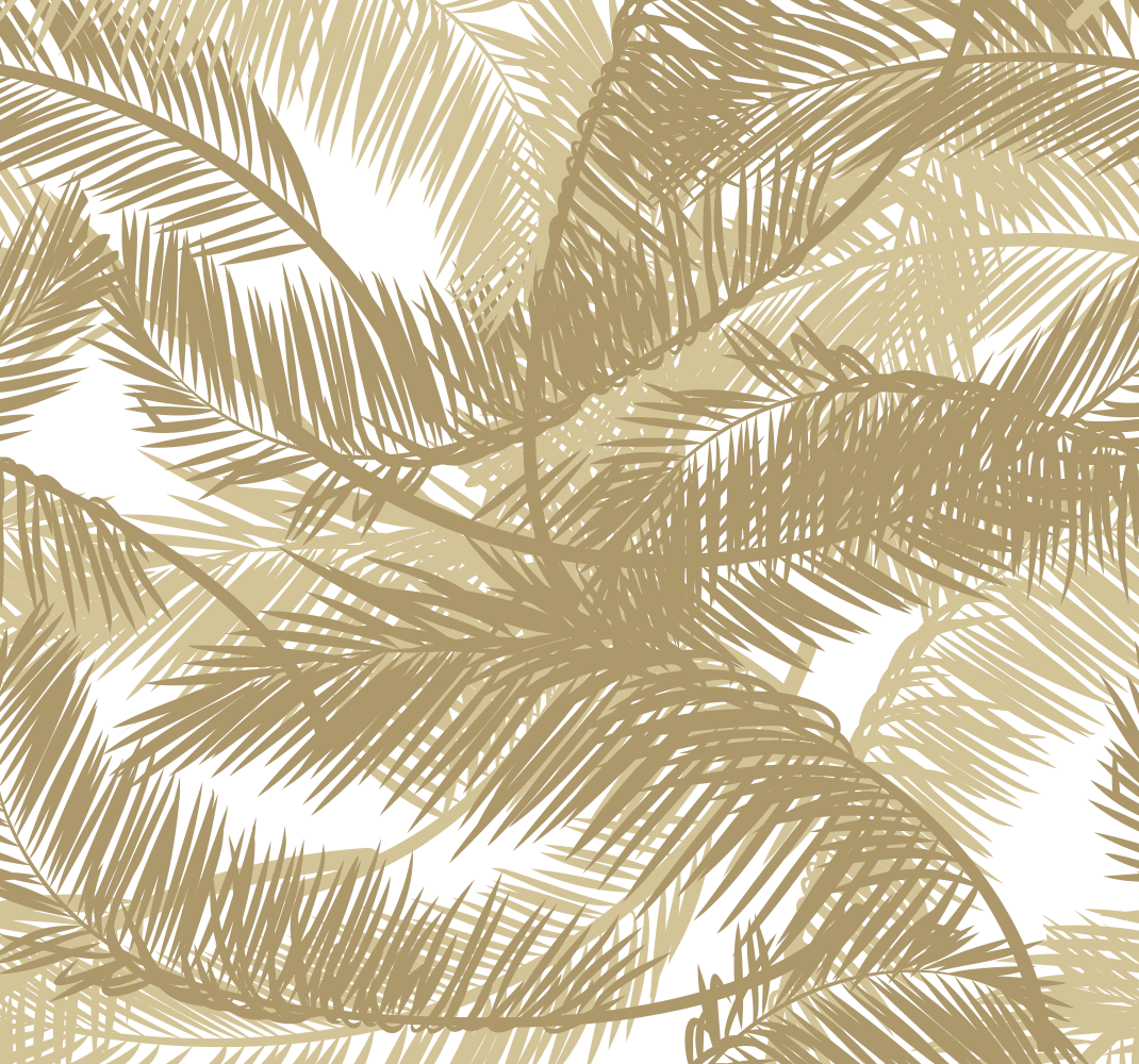 Lush Palm Motif leaf wallpaper