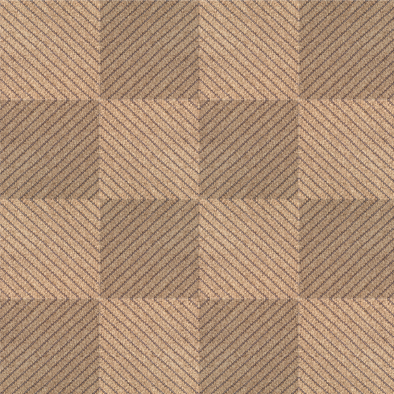 Carta da parati moderna texture quadrati di iuta