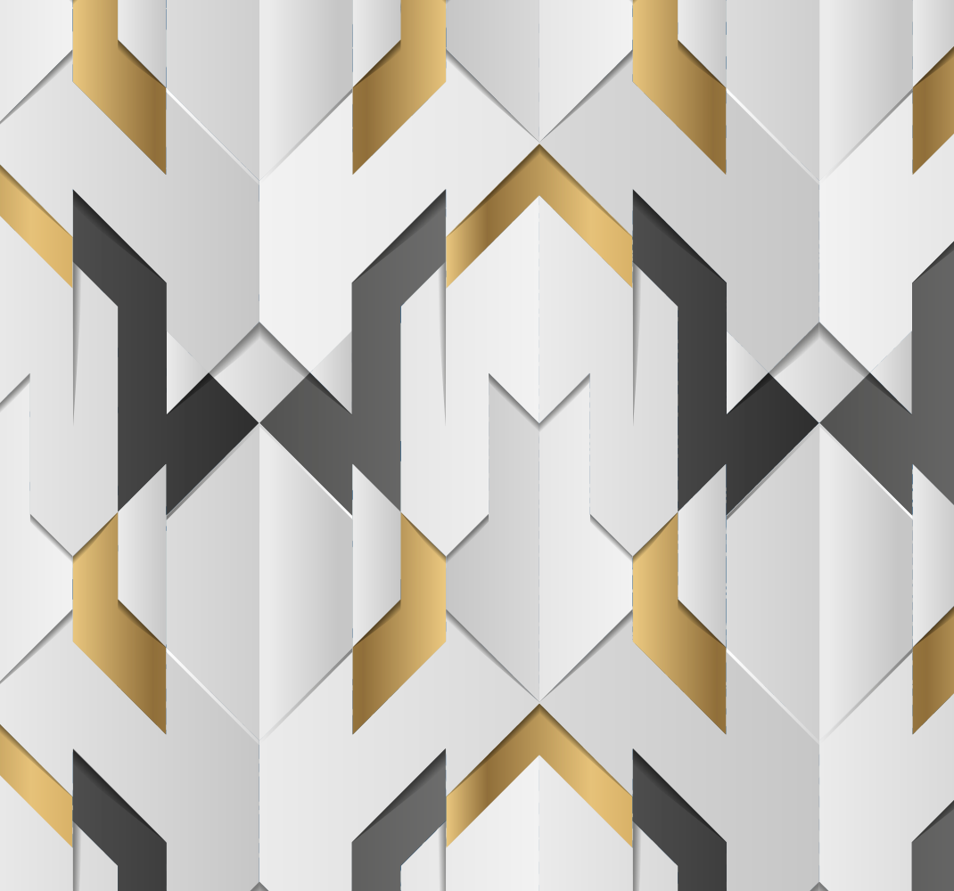 Pattern wallpaper gray triangles - TenStickers