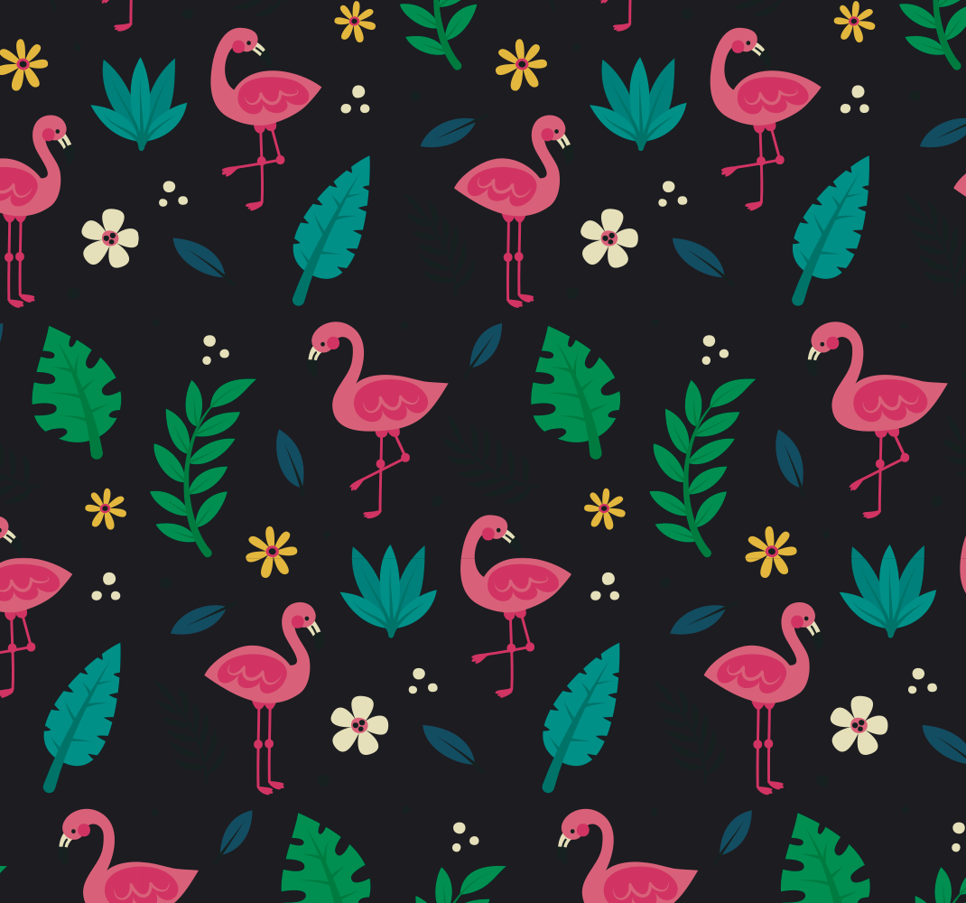 Flamingo Pattern animal wallpaper