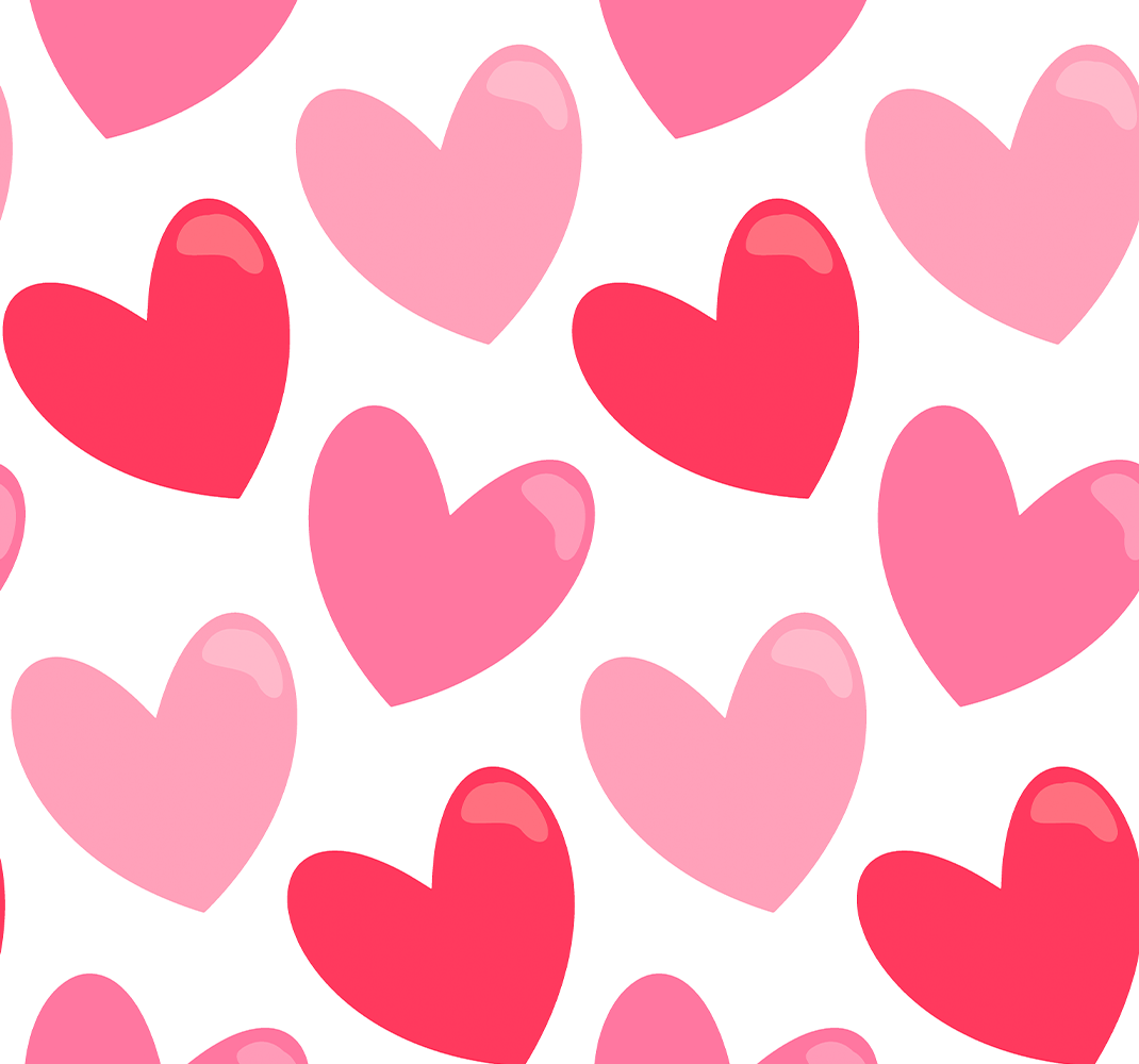 Heart Motifs wallpaper dots