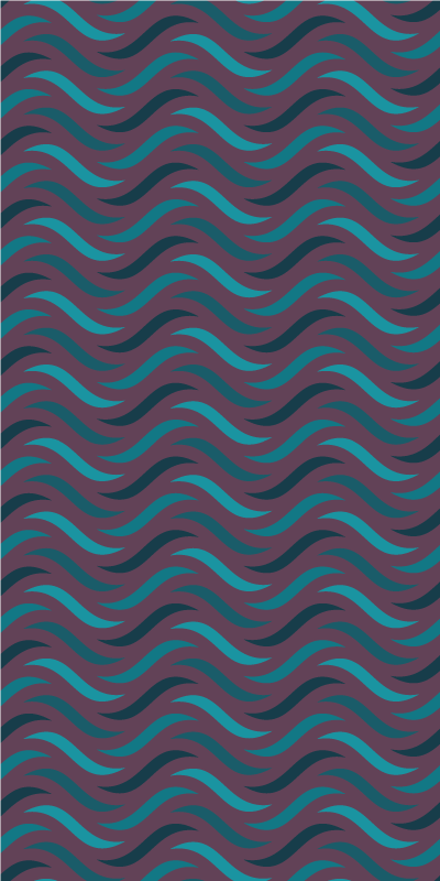 Wavy Pattern living room wallpaper