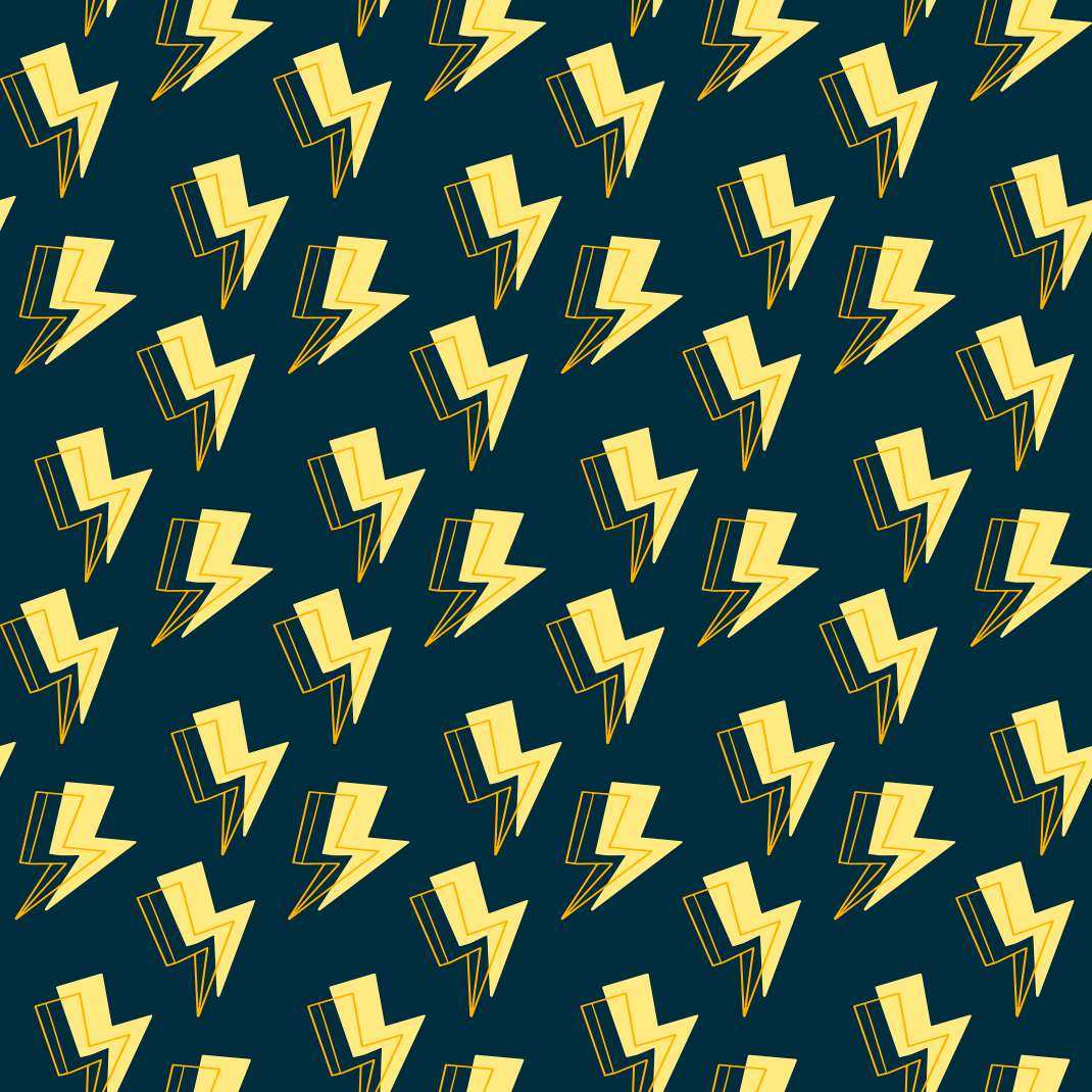 Papel de parede 3D relâmpago geométrico