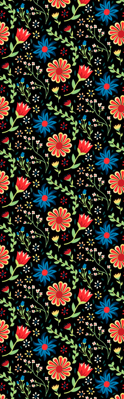 Floral Patterned Accent flower wallpaper