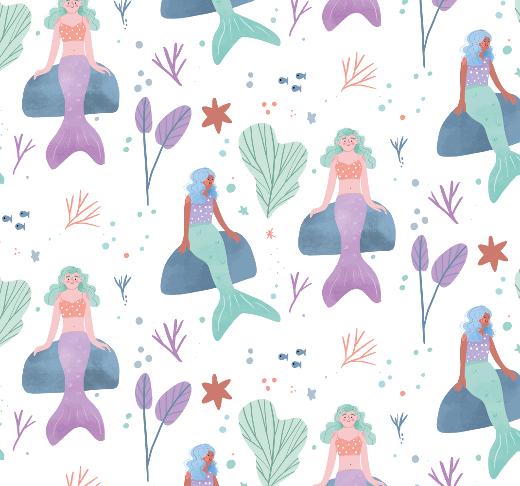 Mermaid Fantasy kids wallpaper