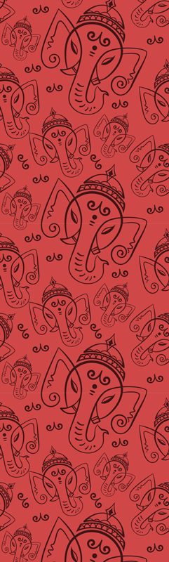 Indiska elefanter coola djur tapeter - Tenstickers