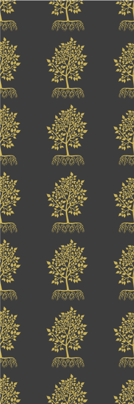 Arboreal Motif tree wallpaper