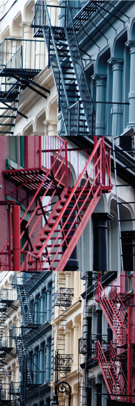 Urban Fire Escapes city wallpaper