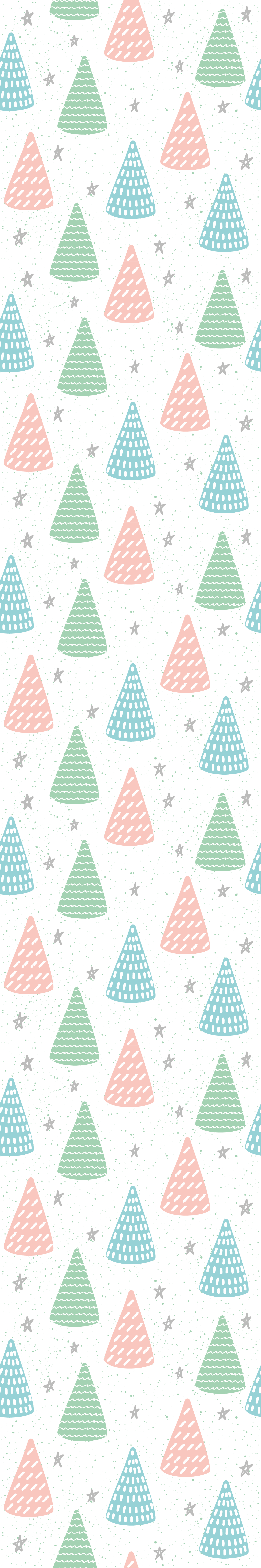 Festive Triangles christmas wallpaper