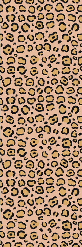 Print elegant design leopards wallpaper