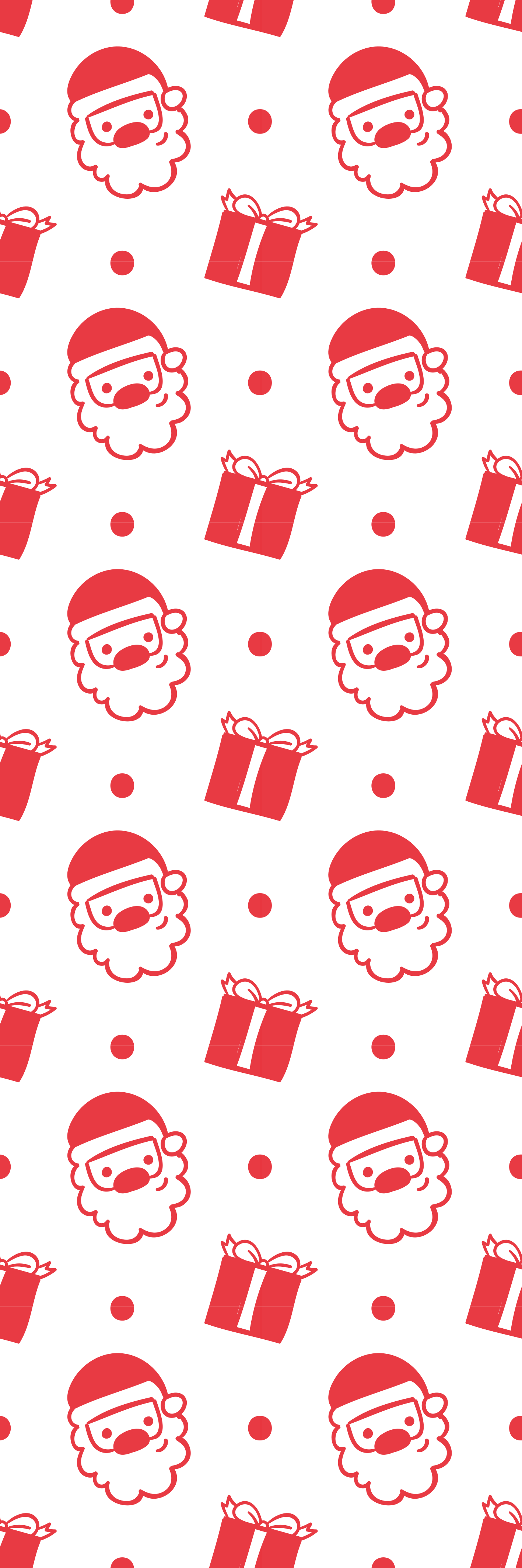 Santa Festive Motif christmas wallpaper