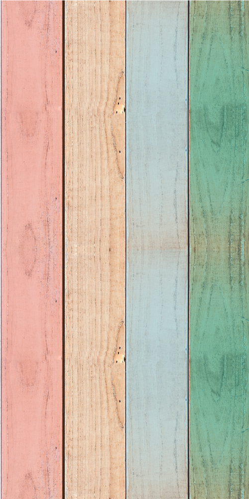 Pastel Wood Plank Wallpaper Digital Wood Texture, Rainbow Wood