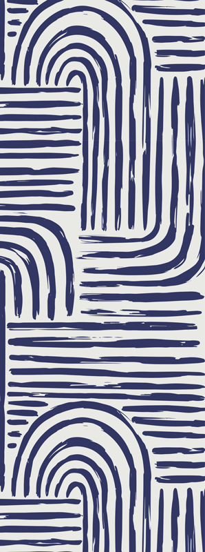 Curved Line Design geometric wallpaper